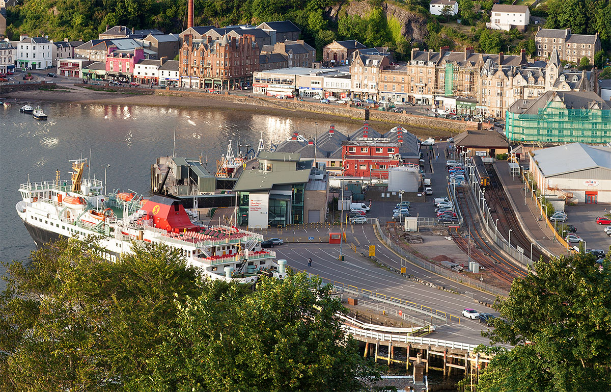Oban Station Track Layout - Friends of the West Highland Lines